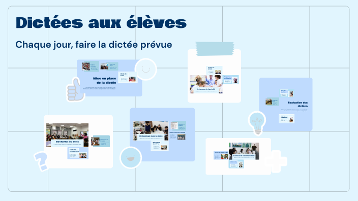 Dictées aux élèves by Leila Bitar on Prezi
