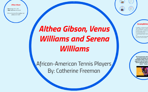 Althea Gibson, Venus Williams and Serena William by on Prezi