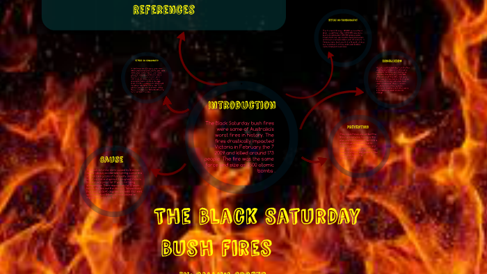 The Black Saturday Bushfires by Callum Crofts on Prezi