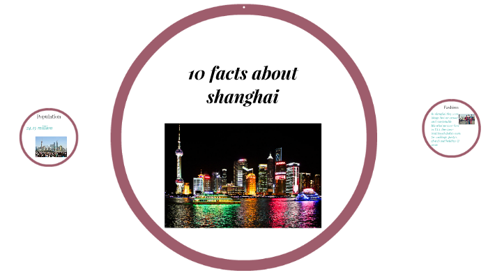 10 facts about shanghai by Rebecca Lowrie on Prezi