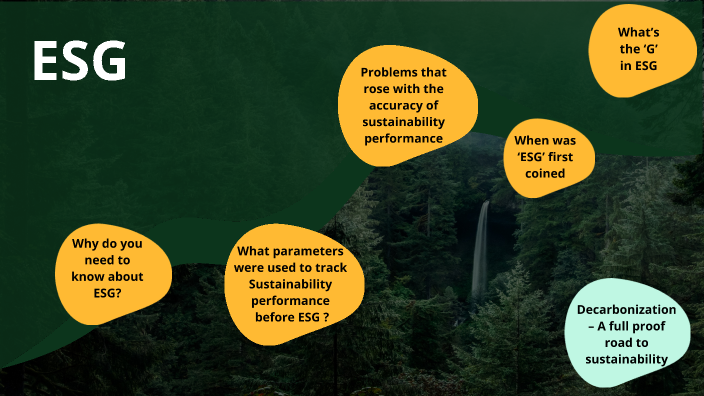 ESG - Everything you need to know! by Romit Bhattacharya on Prezi