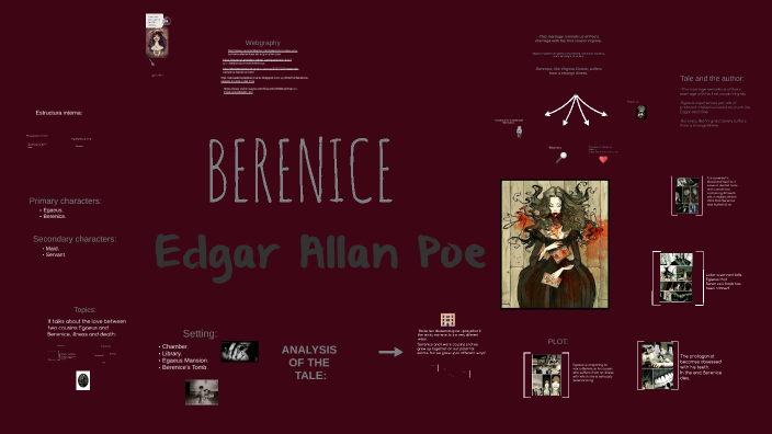 BERENICE analysis- Edgar Allan Poe by Rosa de la Vara on Prezi