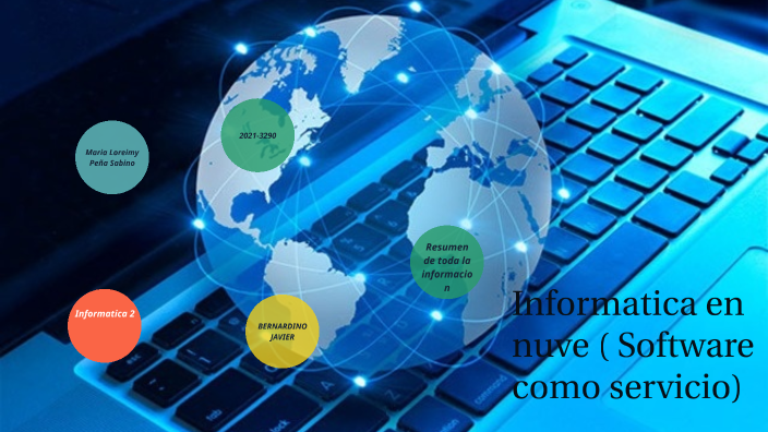 Informatica en nuve ( Software como servicio) by Maria Loreimy Peña ...