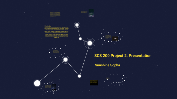 SCS 200 Project 2: Presentation by Danielle Mason on Prezi