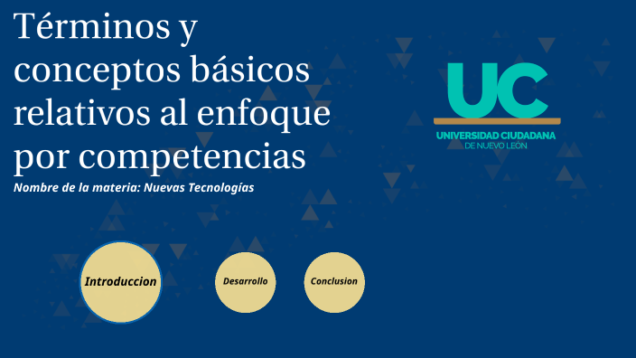 Términos Y Conceptos Básicos Relativos Al Enfoque Por Competencias By