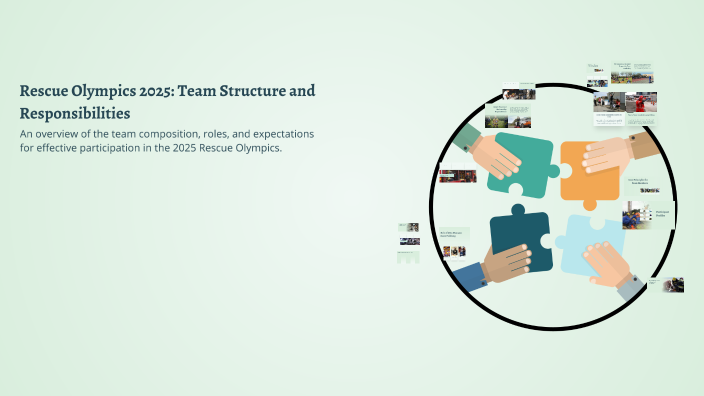 Rescue Olympics 2025: Team Structure and Responsibilities by Justine ...