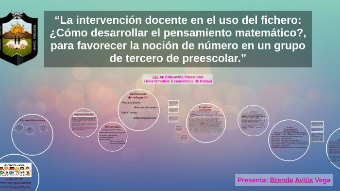 “La intervención docente en el uso del fichero: ¿Cómo desarr by Brenda ...