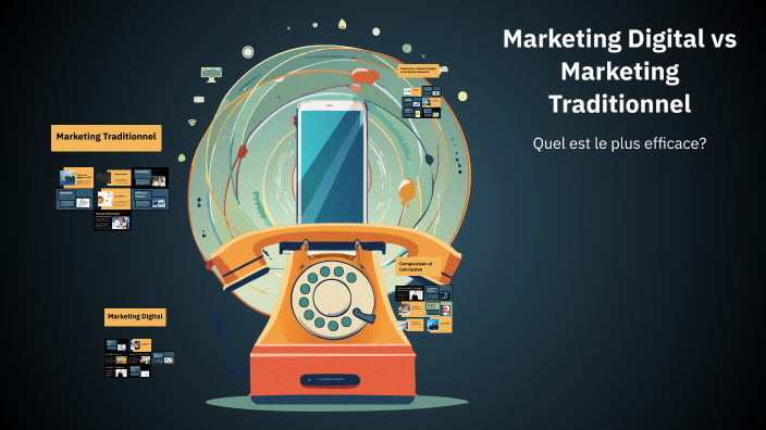 Marketing Digital vs Marketing Traditionnel by FATIMA LAGHZAL on Prezi