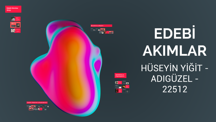 EDEBİ AKIMLAR by Berat Yeşilırmak on Prezi