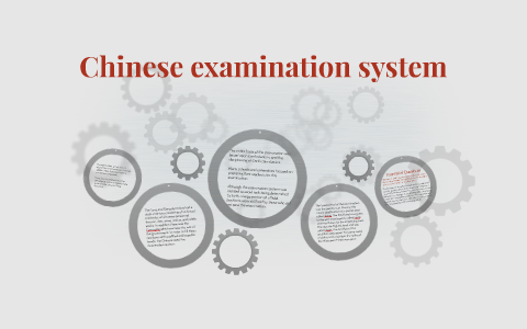 Chinese examination system by Alexis Miller on Prezi