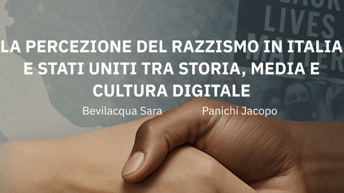 La percezione del razzismo in Italia e Stati Uniti tra storia, media e ...