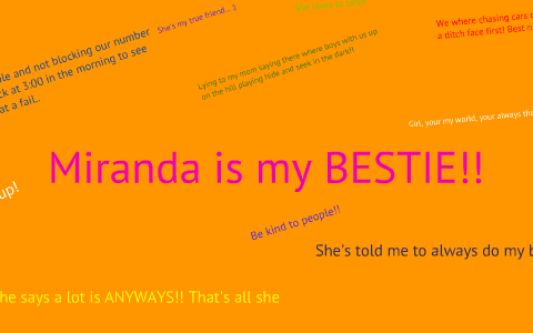 Firsthand biography by Chelsea Nichole on Prezi