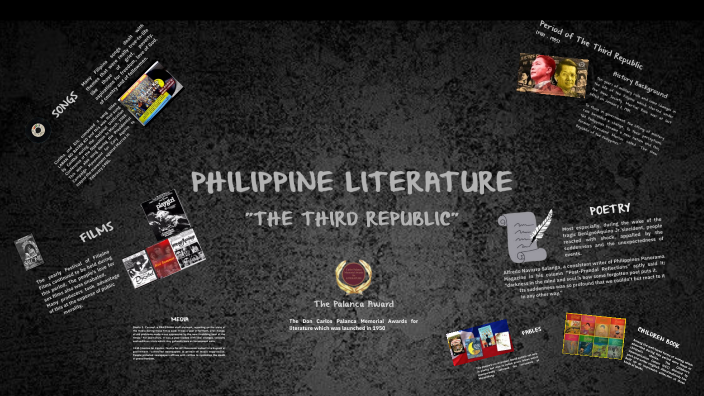 Philippine Literature of Third Republic by Raymond JR Chavez on Prezi
