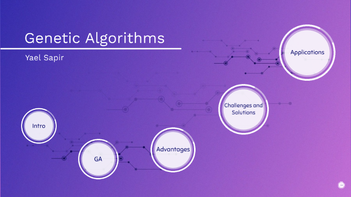 genetic algorithms by yael sapir on Prezi
