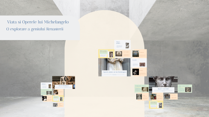 Life and Works of Michelangelo by иит on Prezi