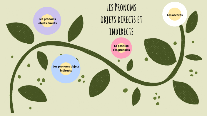 Les pronoms objets directs et indirects by Amber Dailey on Prezi