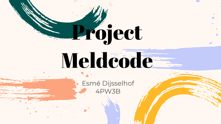 Project Meldcode by Esmé Dijsselhof on Prezi