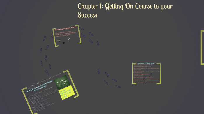 Chapter 1- Getting On Course to Your Success by Annie Lankford on Prezi