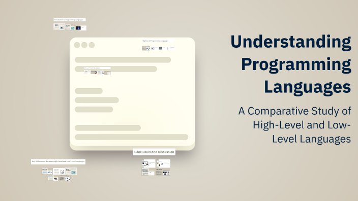 Understanding Programming Languages by Vivaan Patni on Prezi