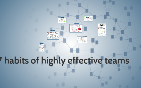 7 habits of highly effective teams by emma bieur
