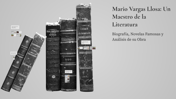 Mario Vargas Llosa: Un Maestro de la Literatura by Симона Карайчева on ...