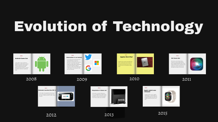 Evolution of Technology by Addison Poynter on Prezi