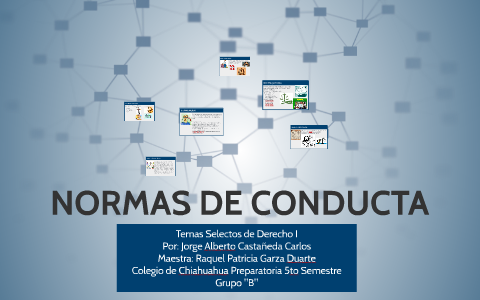 NORMAS DE CONDUCTA by Jorge Castañeda Carlos on Prezi