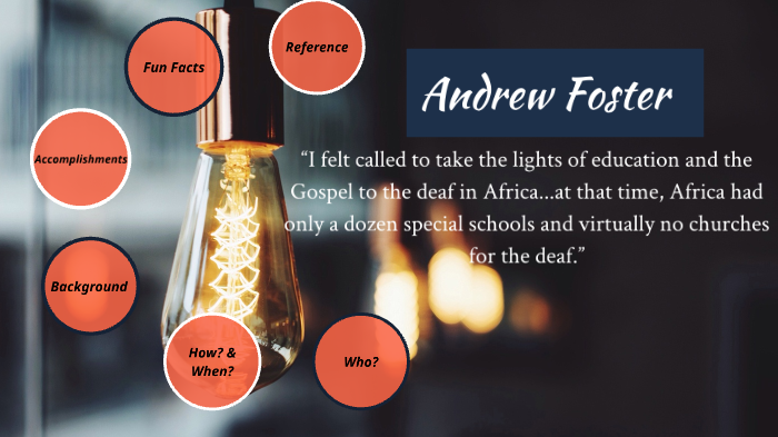 Andrew Foster by on Prezi