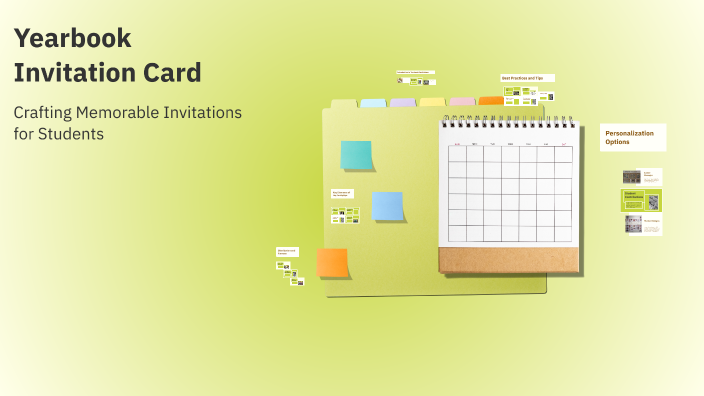 Yearbook Invitation Card by Hoàng Yến Nguyễn Thị on Prezi