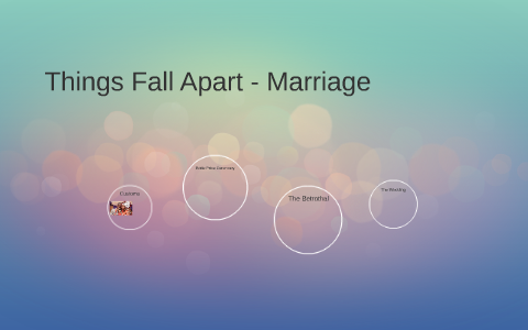 Things Fall Apart - Marriage by Kylie Valle on Prezi
