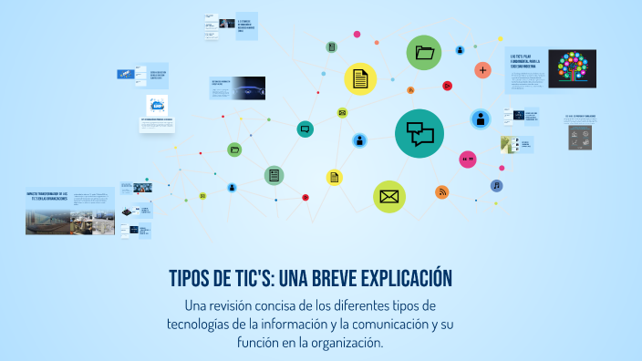 Tipos de TIC's: Una Breve Explicación by Nicole Fernandez on Prezi