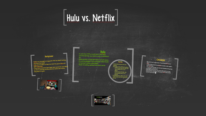 Hulu vs. Netflix by Makayla Bohanon on Prezi