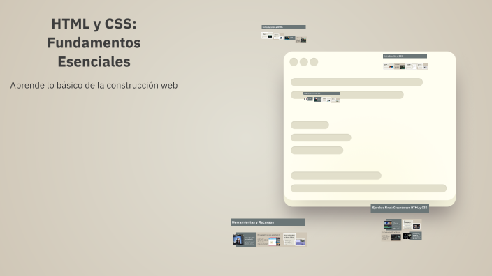HTML y CSS: Fundamentos Esenciales by Pablo Amat on Prezi