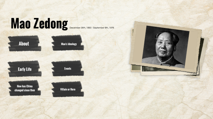 Mao Zedong by Christina Rach on Prezi