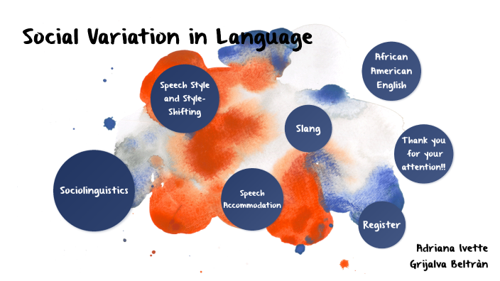 Social Variation in Language by Adriana Grijalva on Prezi