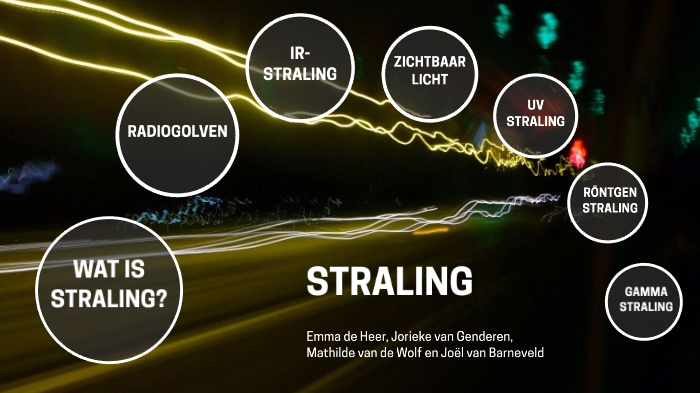 Natuurkunde presentatie straling by Joël van Barneveld on Prezi