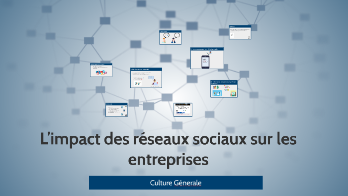 L’impact des réseaux sociaux sur les entreprises by Nouhaila Bouchikhi