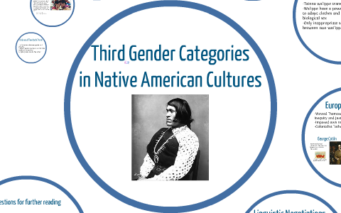 Native American Third Gender Categories by Danielle Rue on Prezi