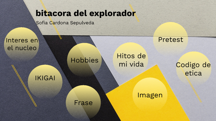 Bitácora del explorador by sofia cardona on Prezi