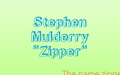 Stephen Mulderry by Tawauna Garvin on Prezi