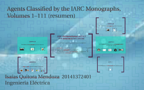 Agents Classified by the IARC Monographs, Volumes 1–111 by isaias ...