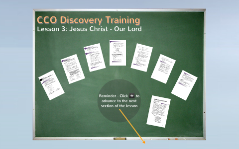 CCO Discovery Training: Lesson 3 by CCO Canada on Prezi