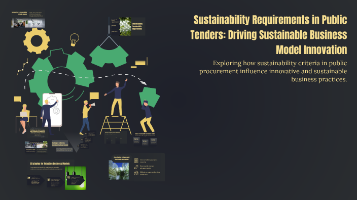 Sustainability Requirements in Public Tenders: Driving Sustainable ...