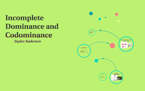Incomplete Dominance and Codominance by Taylor Anderson on Prezi
