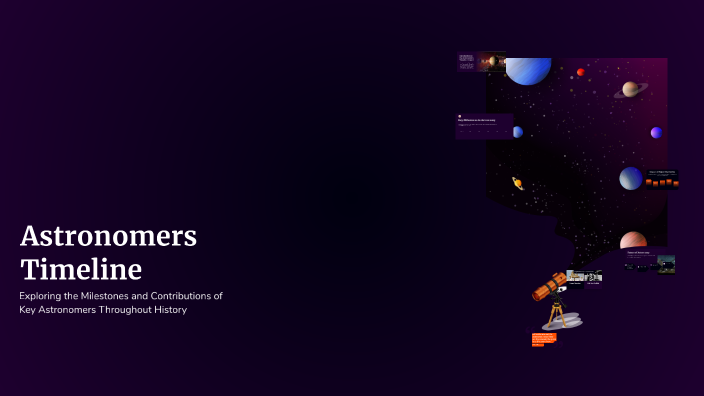 Astronomers Timeline by Julie Moyer on Prezi