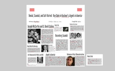 Characterization of Roy Cohn in Kushner's Angels in America by Britney ...