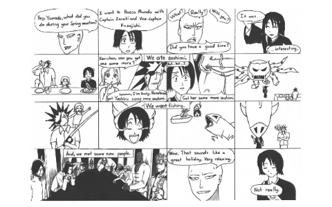 Past Tense comic by Alex Rignanese on Prezi