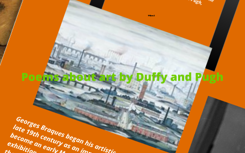 Duffy and Pugh poems about Art by Michelle Lester on Prezi