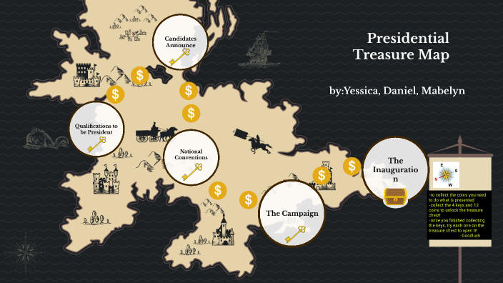 Presidential Treasure Map by Yessica Yanes on Prezi