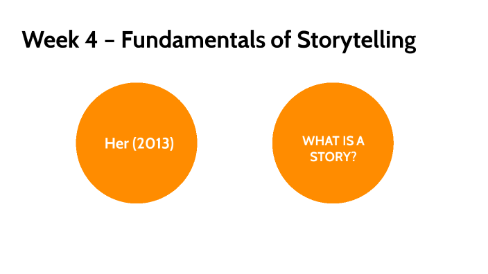 Week 4 – Fundamentals of Storytelling by Benjamin James on Prezi